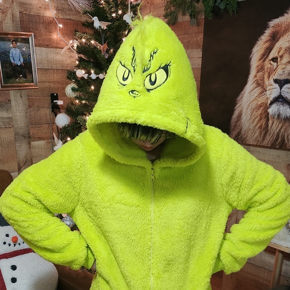 Intimates & Sleepwear | The Grinch Onesie | Poshmark